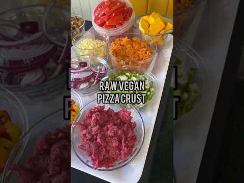 Learn how to make a Raw Vegan Pizza Crust - No Flour! No Yeast! No Eggs! Full Video on our YouTube