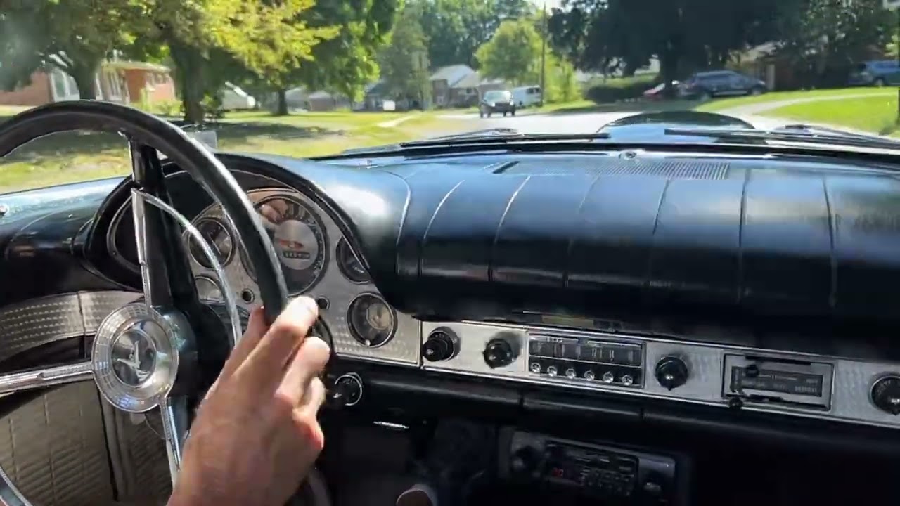 1957 Ford Thunderbird Ecode- driving