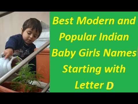 Best Modern and Popular Indian Baby Girls Names Starting with Letter D