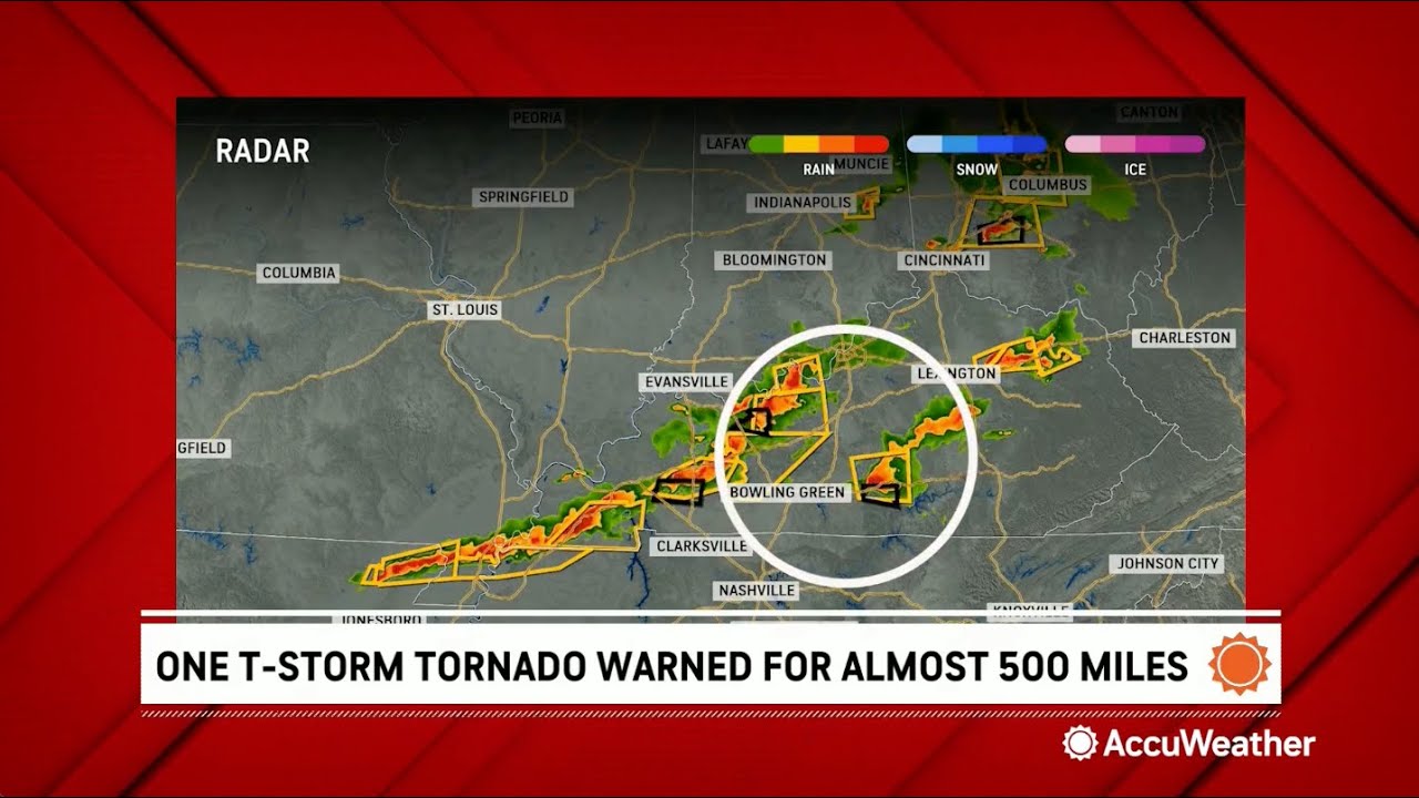 Rare Long-Track Tornado Stays on Ground for Nearly 500 Miles Across Multiple States