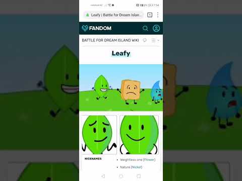 Browser: Leafy - BFDI wiki