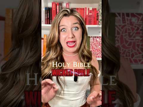 The Wicked Bible (that was accidentally published!) 😳 #history #facts