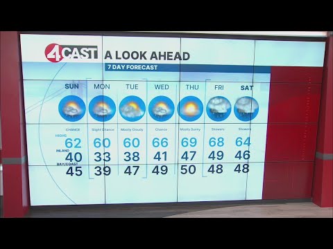 November 17, 2024 San Francisco Bay Area weather forecast