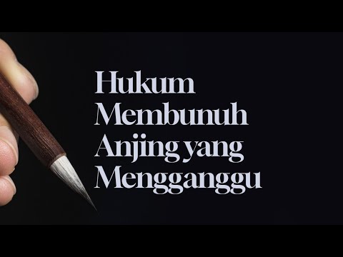 Hukum Membunuh Anjing yang Mengganggu
