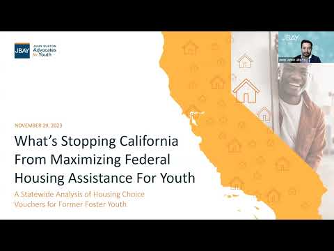 What's Stopping California from Maximizing Federal Housing Assistance for Youth?