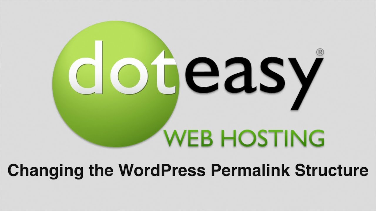 How to Change the WordPress Permalink Structure