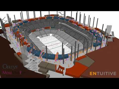 Oasys MassMotion: Entuitive - Event Centre, Canada