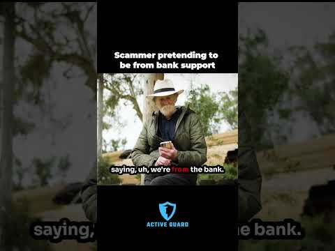 Scammer pretending to be from Bank Support #cybersecurity #scammer #onlinesafety #scam #onlinescam