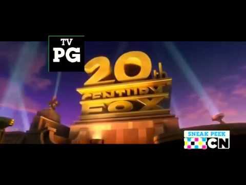 20th Century Fox Opening With Cartoon Network Logo And TV PG Rating Logo! YouTube