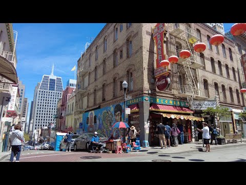 [4K] CHINATOWN, SAN FRANCISCO, CALIFORNIA, USA (June 16, 2024)
