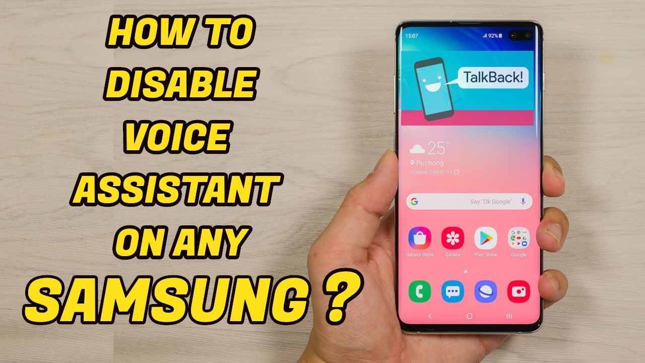 How to Disable / Turn OFF TalkBack on any Samsung Galaxy