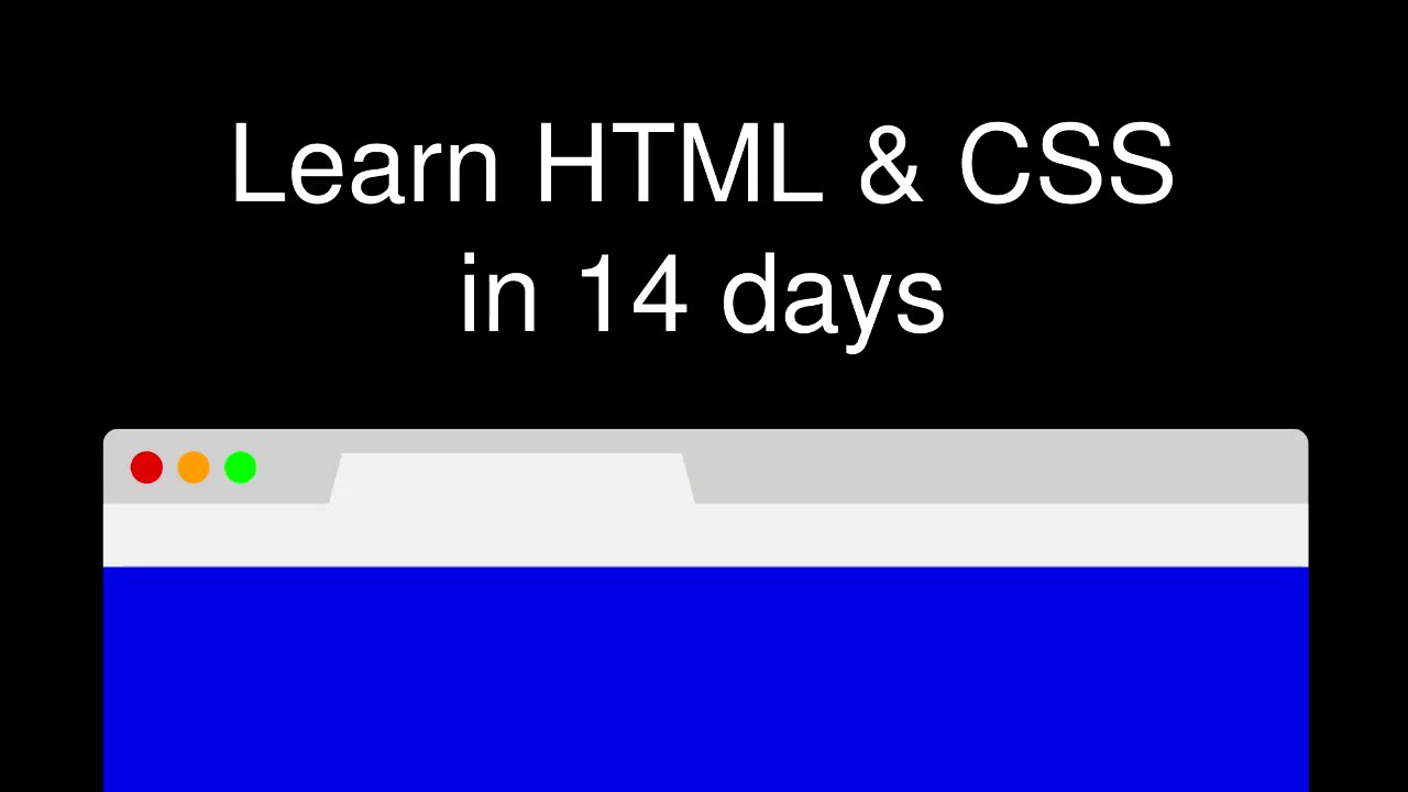 Learn HTML & CSS Correctly - Introduction