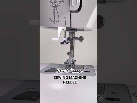 HOW TO CHANGE YOUR SEWING MACHINE NEEDLE | Beginner Sewing Tutorial