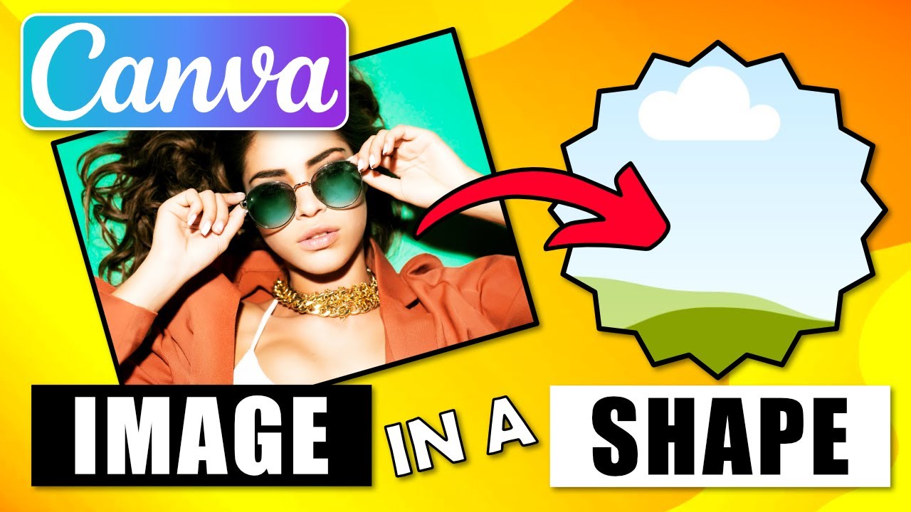 How to Put An Image in A Shape in Canva