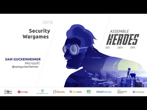 Security War Games with Sam Guckenheimer