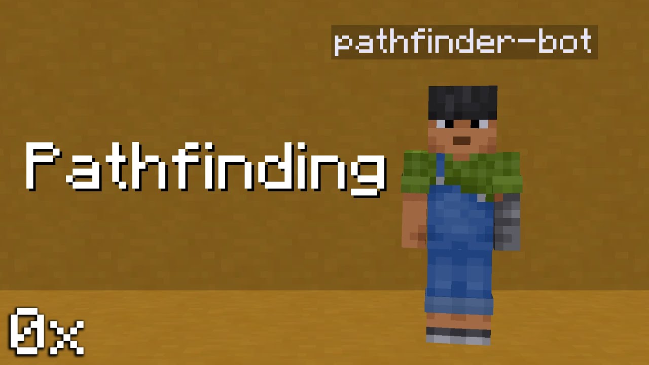 Pathfinding & Basic Parkour with Minecraft Bots using Mineflayer in Python [12]