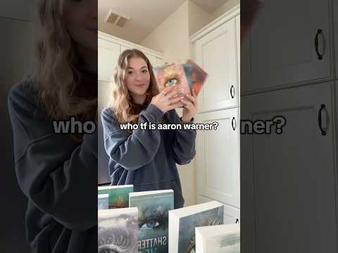 shatter me era is NOW #booktube #booktok #shatterme #aaronwarner #taherehmafi