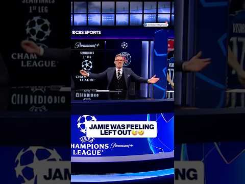 Jamie Was Feeling Pretty Left Out๐ข๐ | UCL Today | CBS Sports Golazo