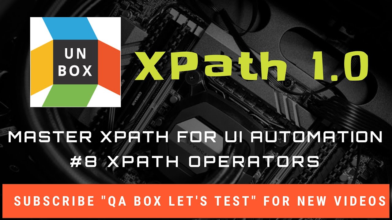 #8 XPath Operators
