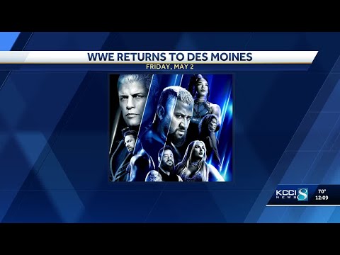 WWE Friday Night Smackdown coming to Des Moines