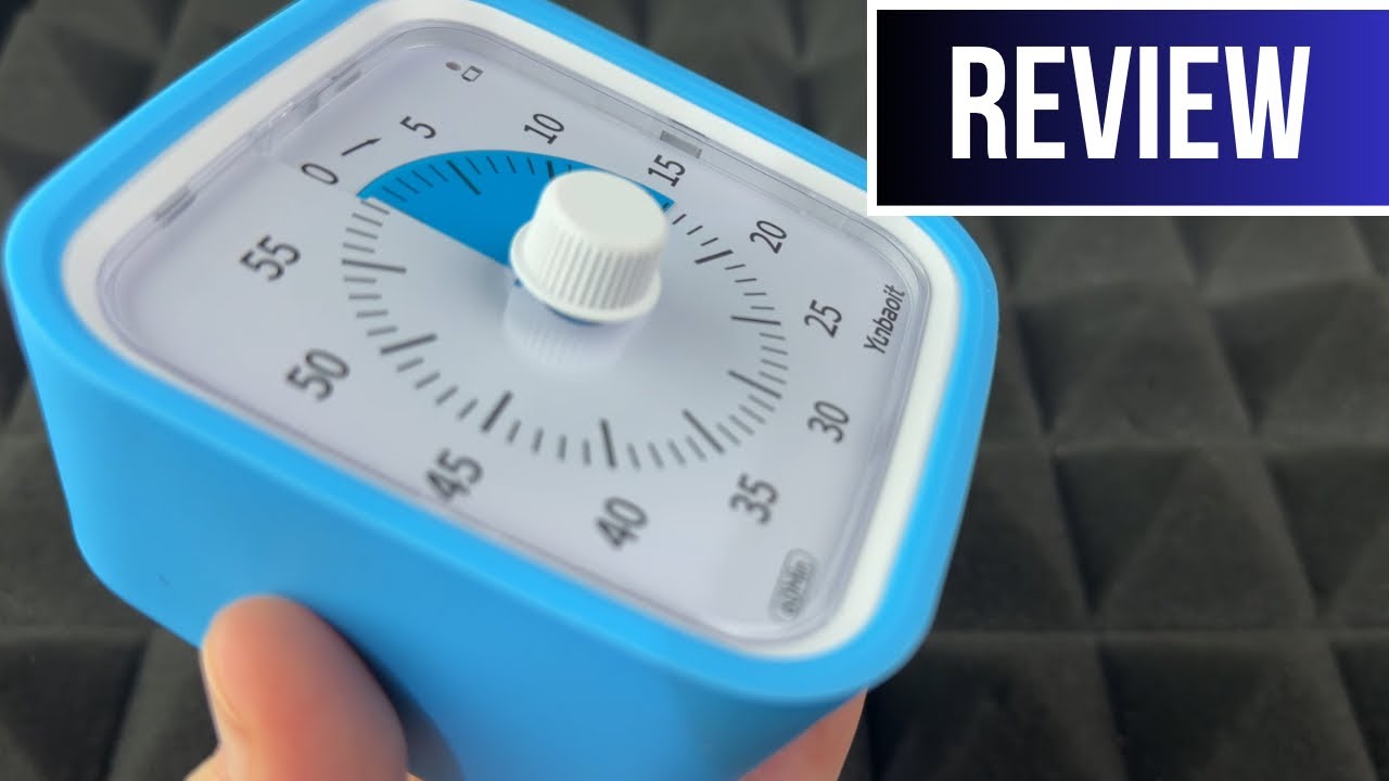 Yunbaoit Upgraded 60 Minute Visual Timer with Protective Case Silent Countdown Timer for Kids Review