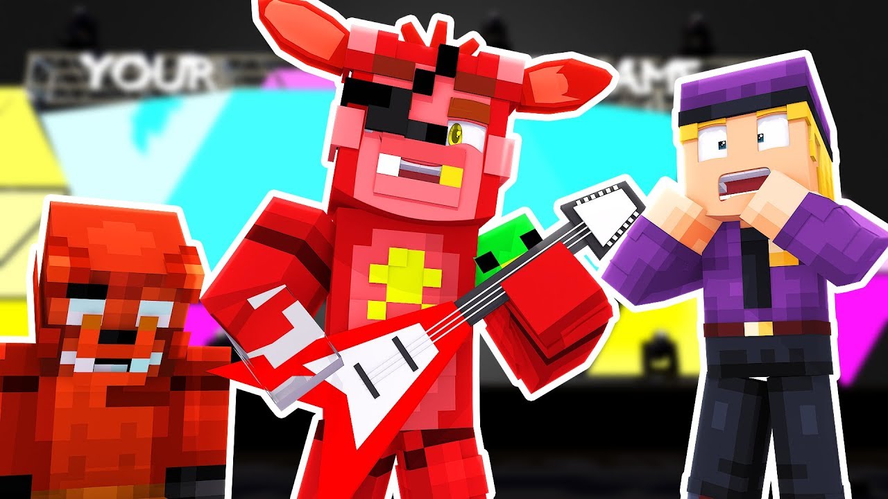 Rockstar Foxy Upgrade! | Minecraft FNAF Roleplay