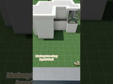 Bloxburg 2 story house layout idea #shorts #roblox #bloxburg #tiktok