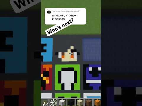 @Aphmau minecraft sand art #minecraft #games #sandart