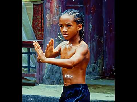 Dre Parker Training Mode β οΈπ₯ The Karate Kid π₯ #karatekid #edit #shorts