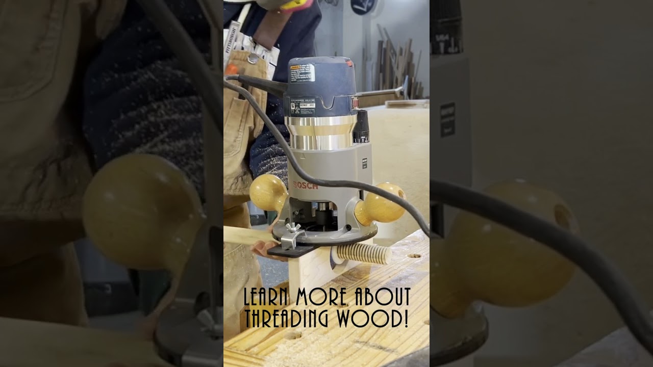 You can thread wood? - Exploring the Beall Tool Company Wood Threader