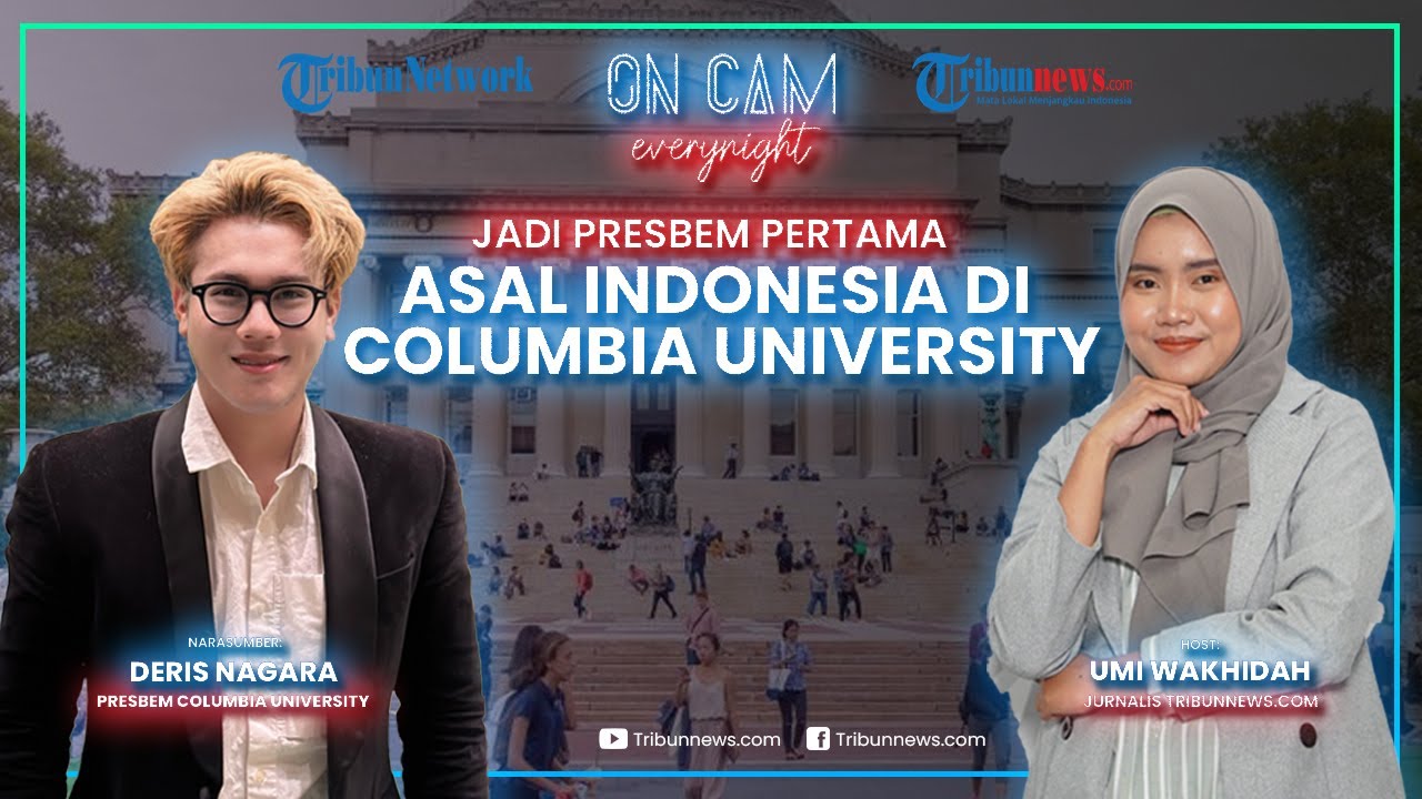 Viral Sosok Deris Nagara Pemuda Ciamis, Jadi Presiden BEM Columbia University Perta Asal ...