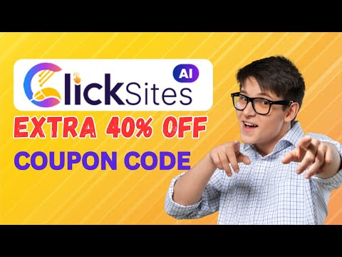 ClickSites AI Discount: 40% Off with Promo Code & Coupon Code