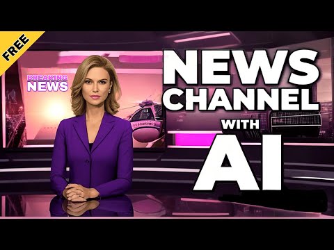 Free Ai news channel | Free ai video generator | free ai news anchor