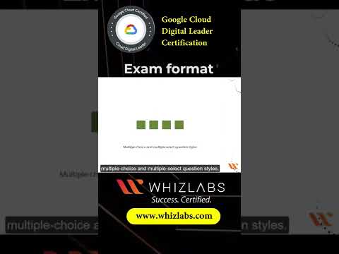 Google Cloud Digital Leader Exam format | Whizlabs