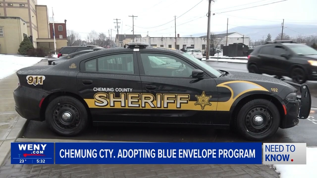 Chemung County Sheriff's Office adopting Blue Envelope Program