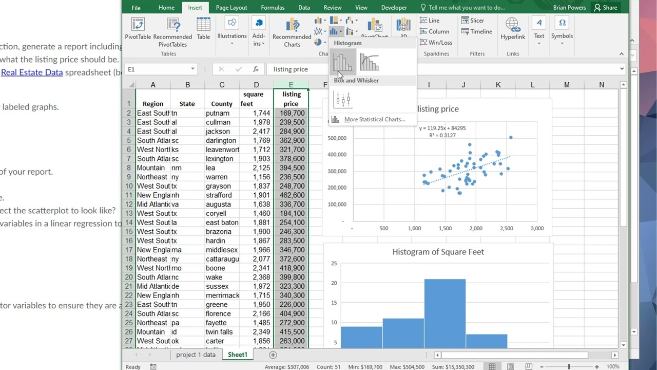 MAT240 - Project One