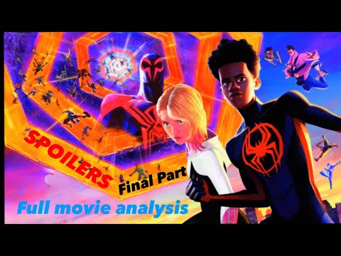 Spider-Man Across the Spider Verse the Definition of Animation is Art (Final Part) SPOILERS