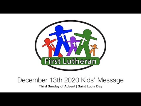 December 6th, 2020 Kids' Message | St. Lucia Day
