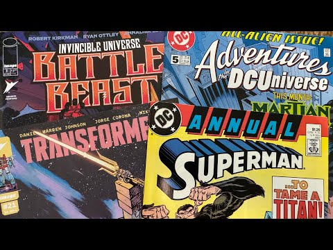 Comic Book Pickups June 11 2025 New Comics Wednesday NCBD Battle Beast Transformers Superman DCAU