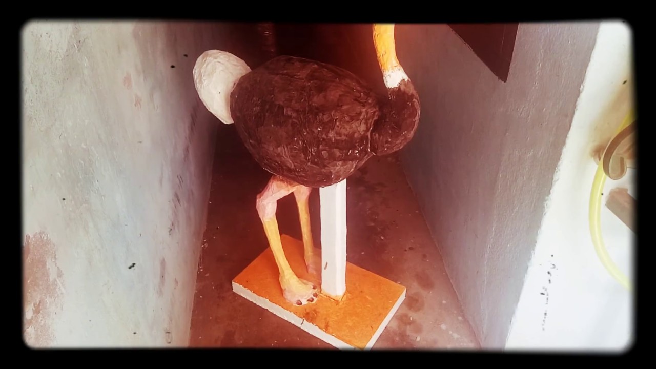 School Project - Ostrich Model 3D
