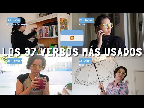Present tense in Argentine Spanish: the most used regular verbs