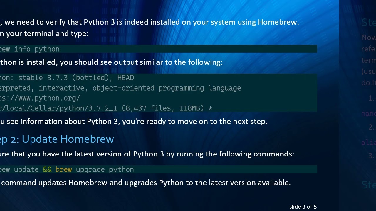 How to Change Your Mac's Default Python Version to Python 3