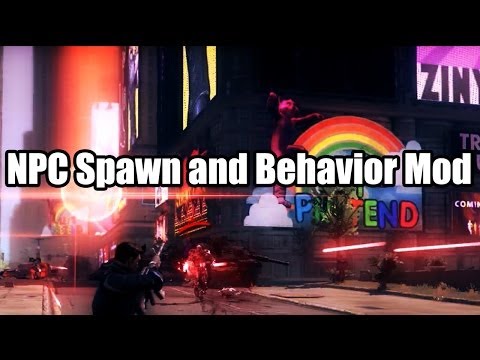Steam Community :: Video :: Saints Row 4 Mods: NPC Behavior and Spawn