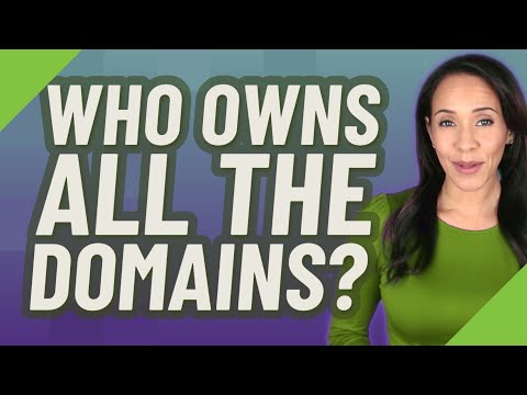 Who owns all the domains?