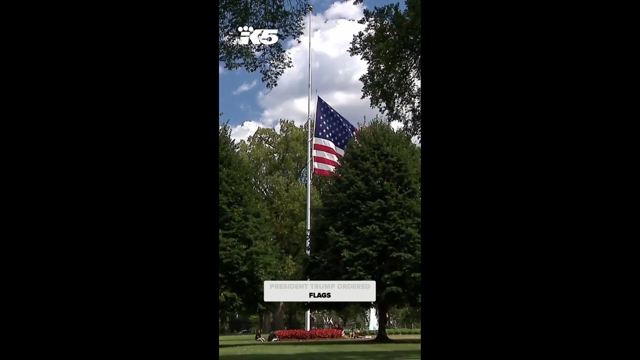 Flags are flying half-staff nationwide today