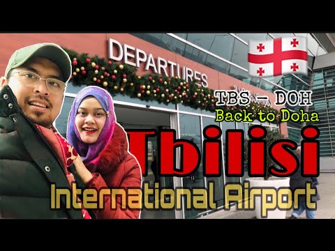 Tbilisi International Airport Departures || PipOpVlog84