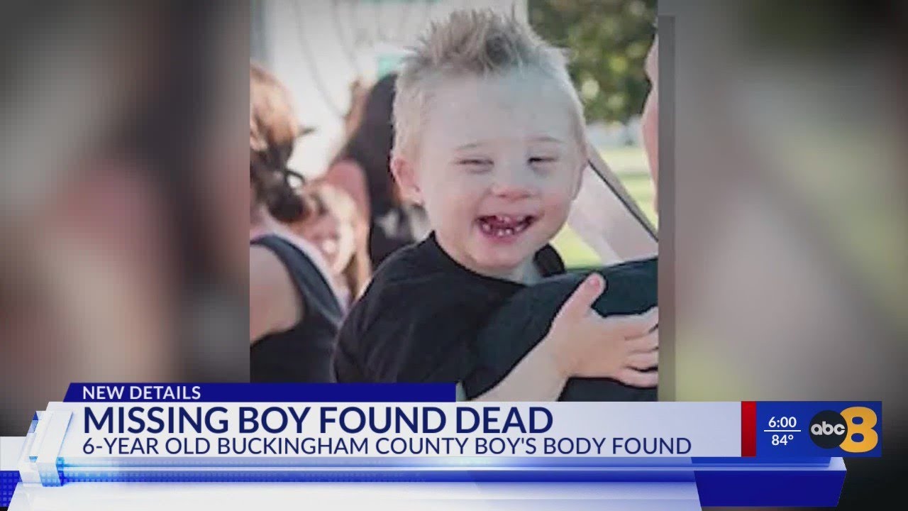 Missing 6-year-old autistic boy in Buckingham County found dead