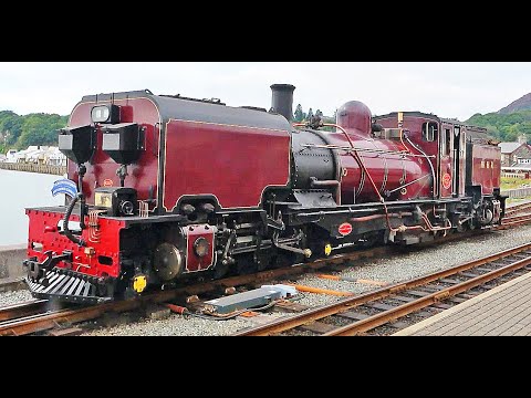 RD24452(vid). Welsh Highland Journey 2022, part 1.