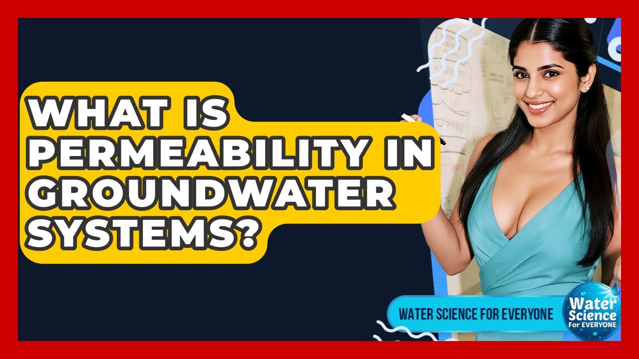 What Is Permeability In Groundwater Systems? - Water Science For Everyone