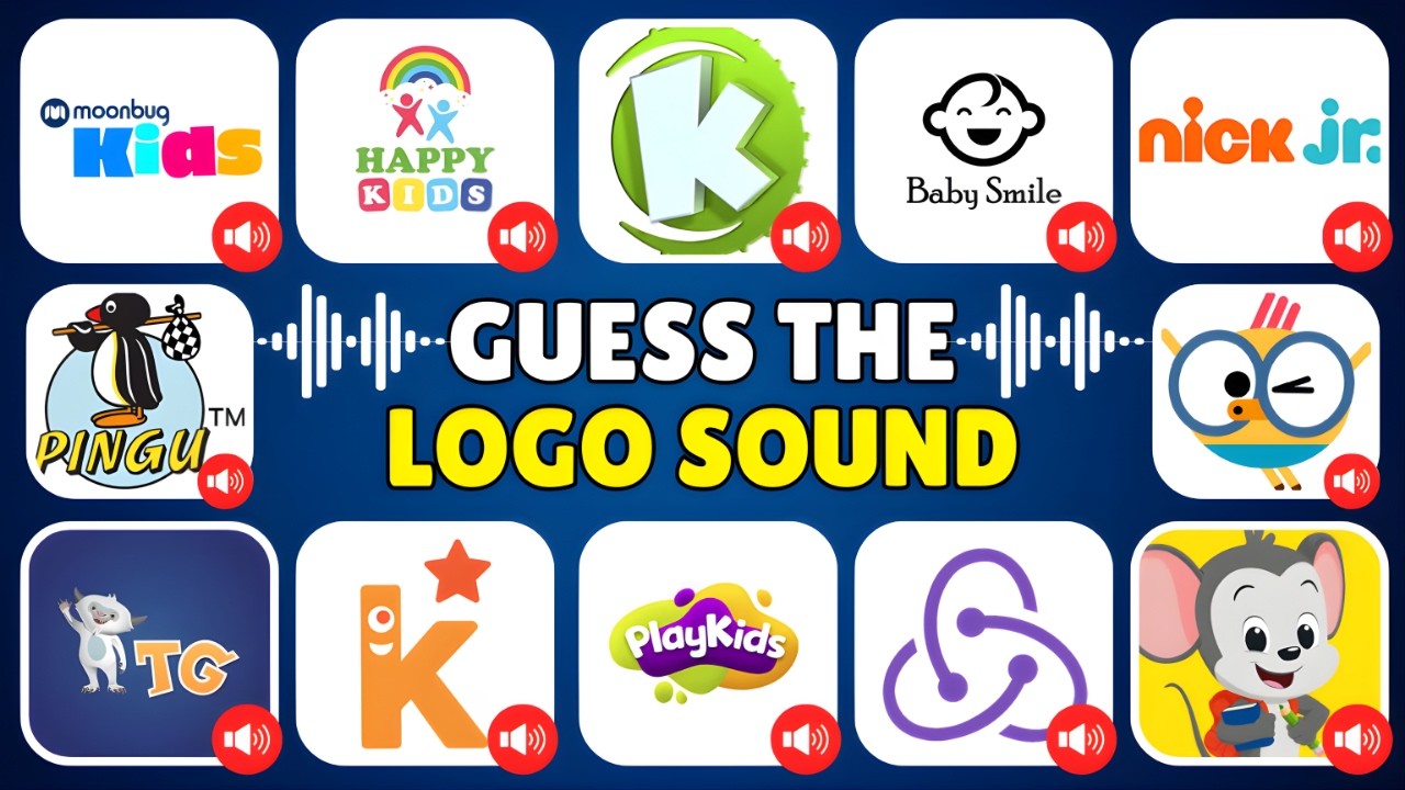Can You Guess These Early Learning Logo Sounds? | Global Preschool Channels | Quiz 2026
